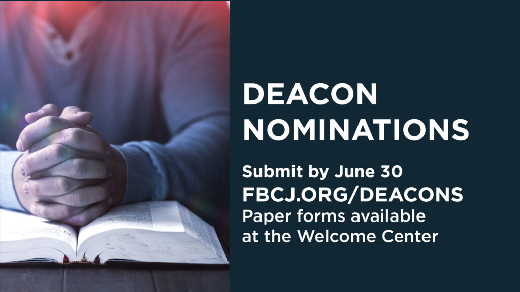 Weekly Bulletin | First Baptist Jackson